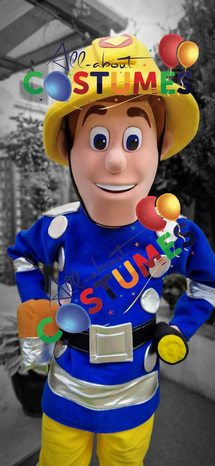 Fireman Sam Costume Hire - Affordable & Fun – All About Costumes
