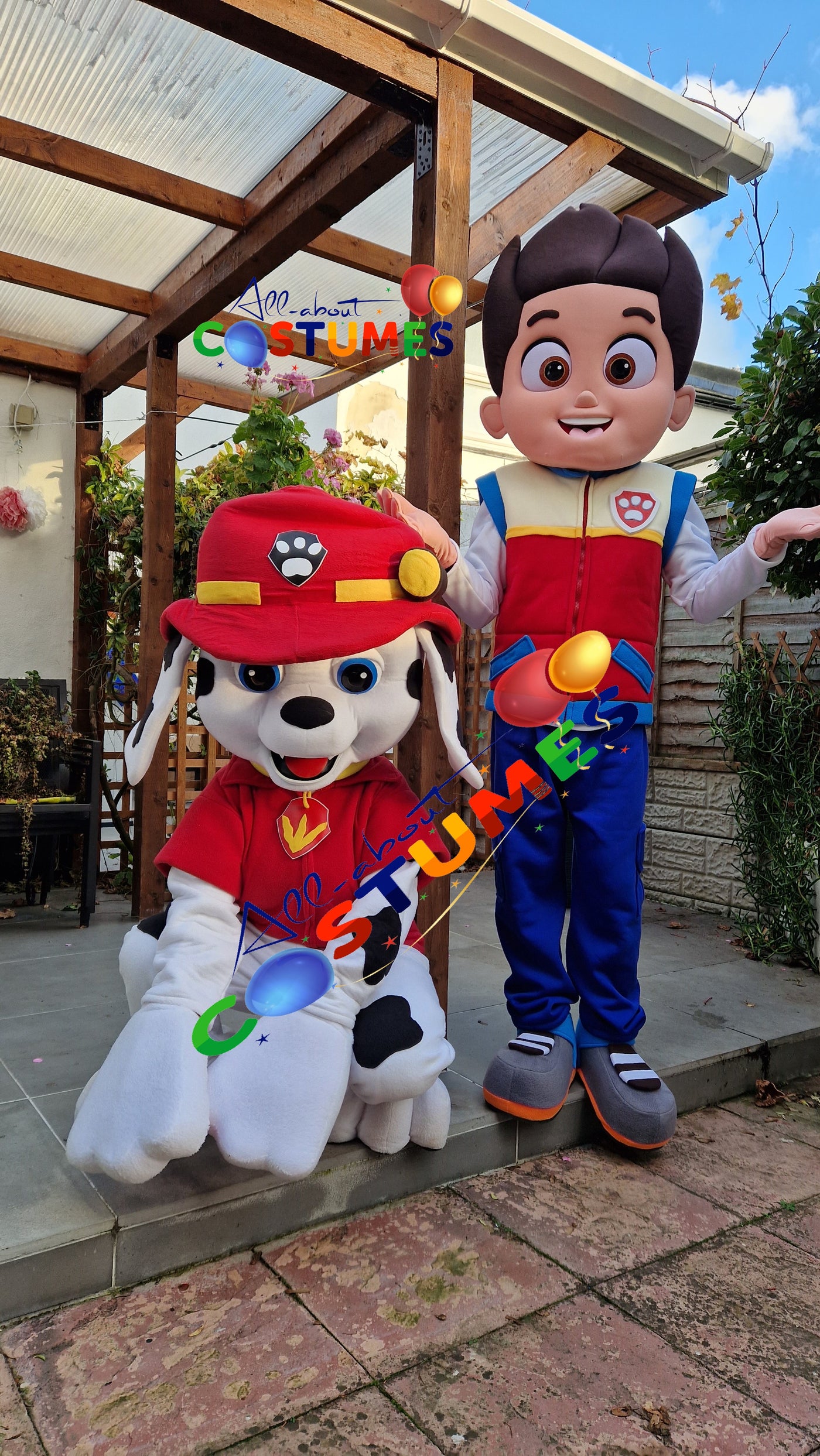 Paw Patrol Ryder & Marshall costumes – All About Costumes