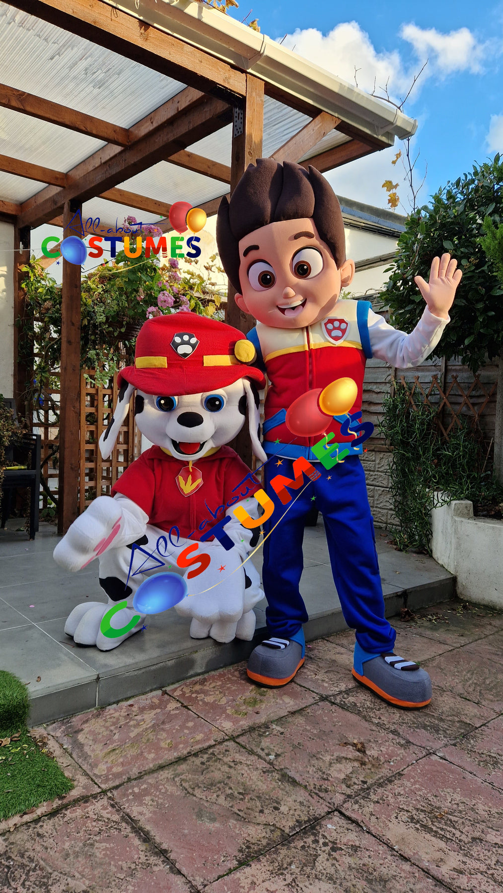 Paw Patrol Ryder & Marshall costumes – All About Costumes