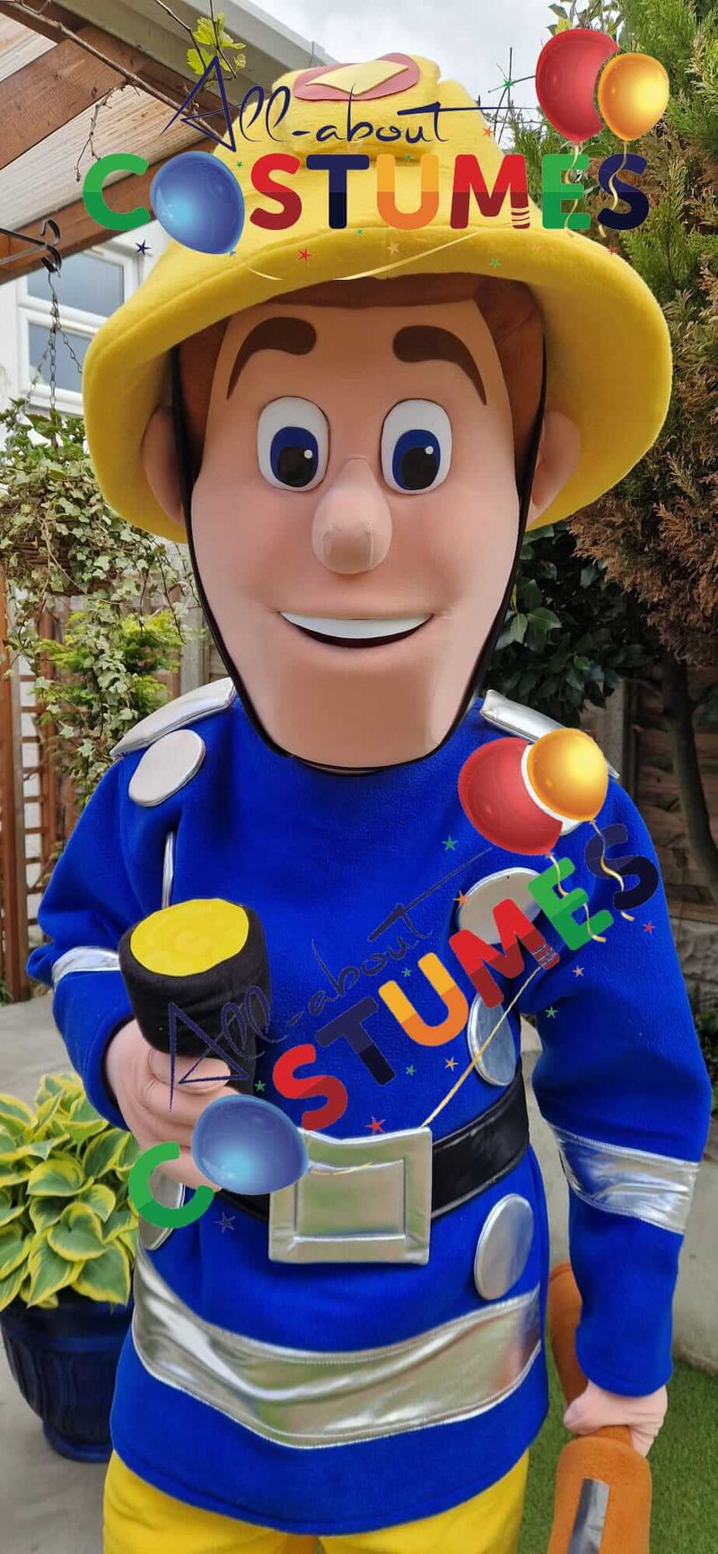 Fireman Sam Costume Hire - Affordable & Fun